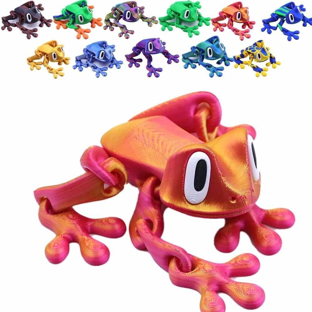 3D Printed Magnet Frog Toy, Magnetic Tree Frog Fridge Magnet, Funny ...