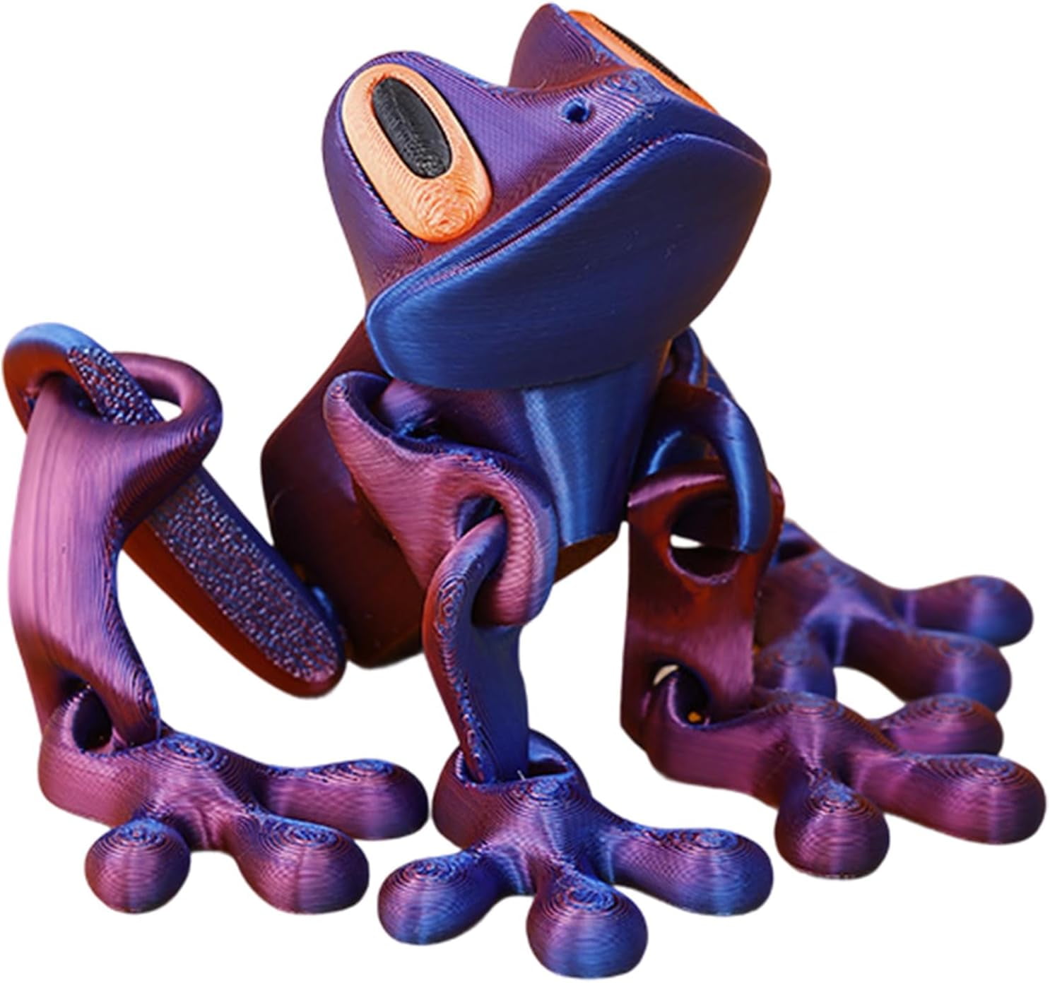 3D Printed Magnetic Frog Refrigerator Magnet, 3D Fake Frog Figurines ...