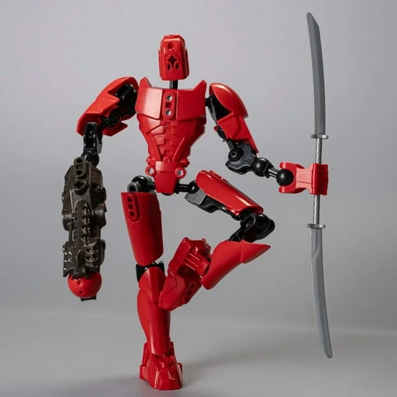 3D Printed Mannequin Dummy 13 Building Block Warrior Series Toys Action ...