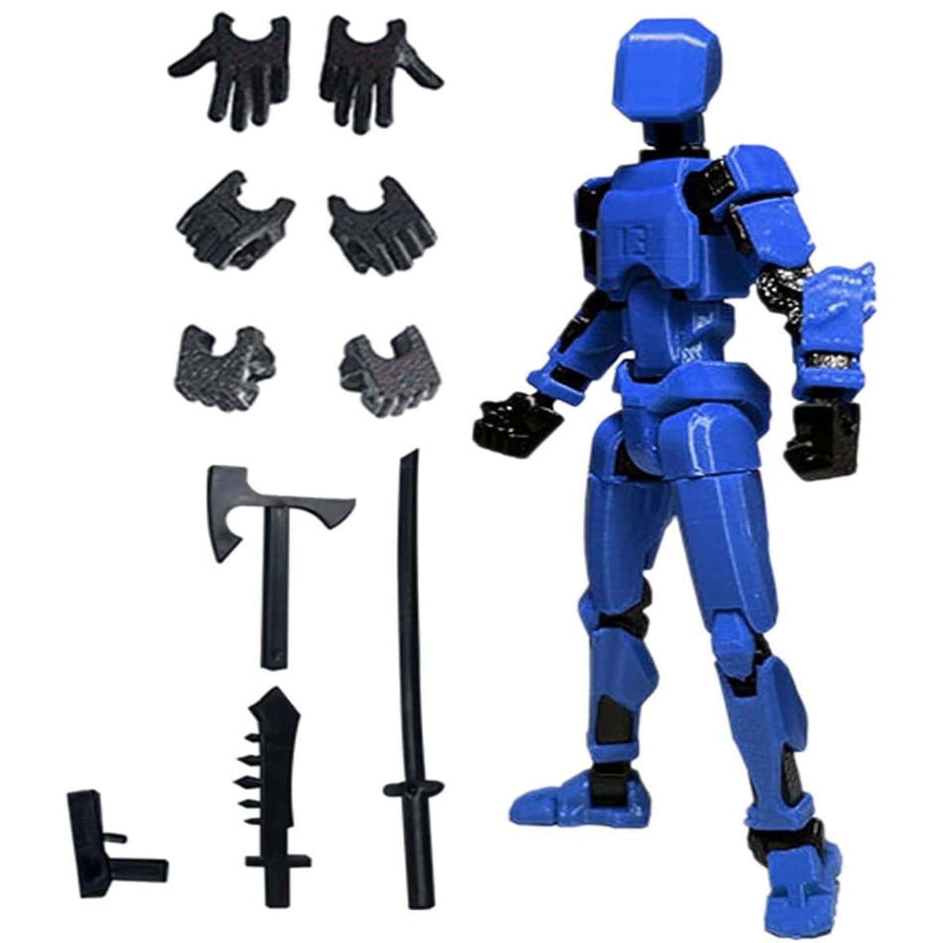 3D Printed Mannequin Dummy Model Funny Multi-Jointed Movable Shape shift Robot 2.0 Action ...