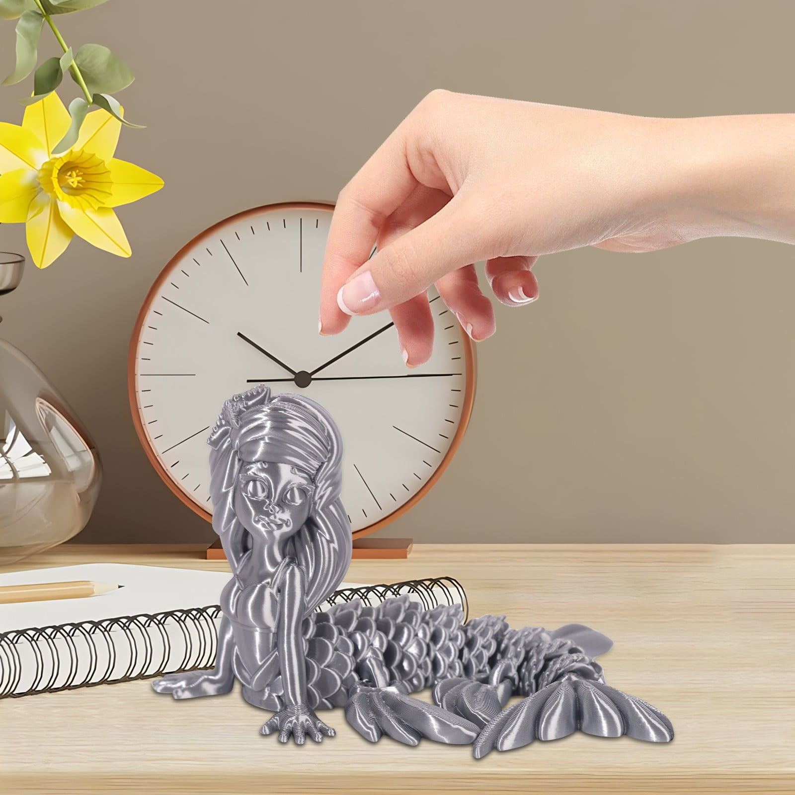 3D Printed Mermaid, 3D Printed Stuff, Fidget Toys, 3D Printed, Cool ...