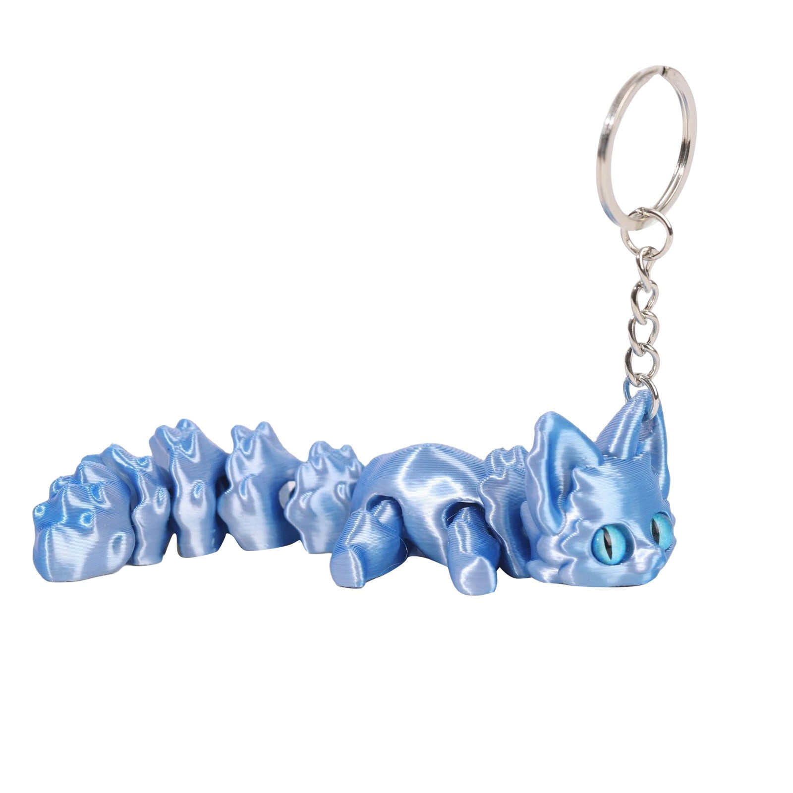 3D Printed Mini Fox Toys 3D Printed Keychain Pendant With Movable Tail ...