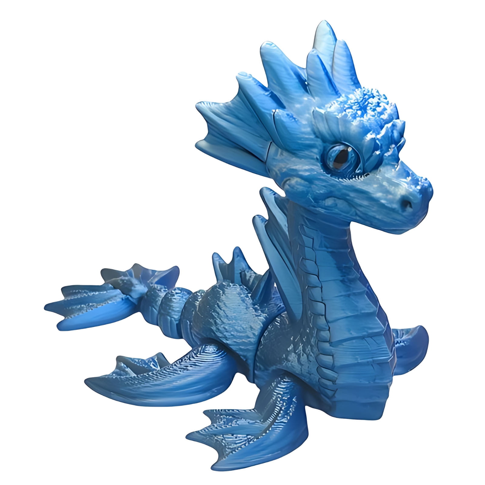 3D Printed Mini Sea Dragon Decoration - 3D Printed Mini Little Sea ...