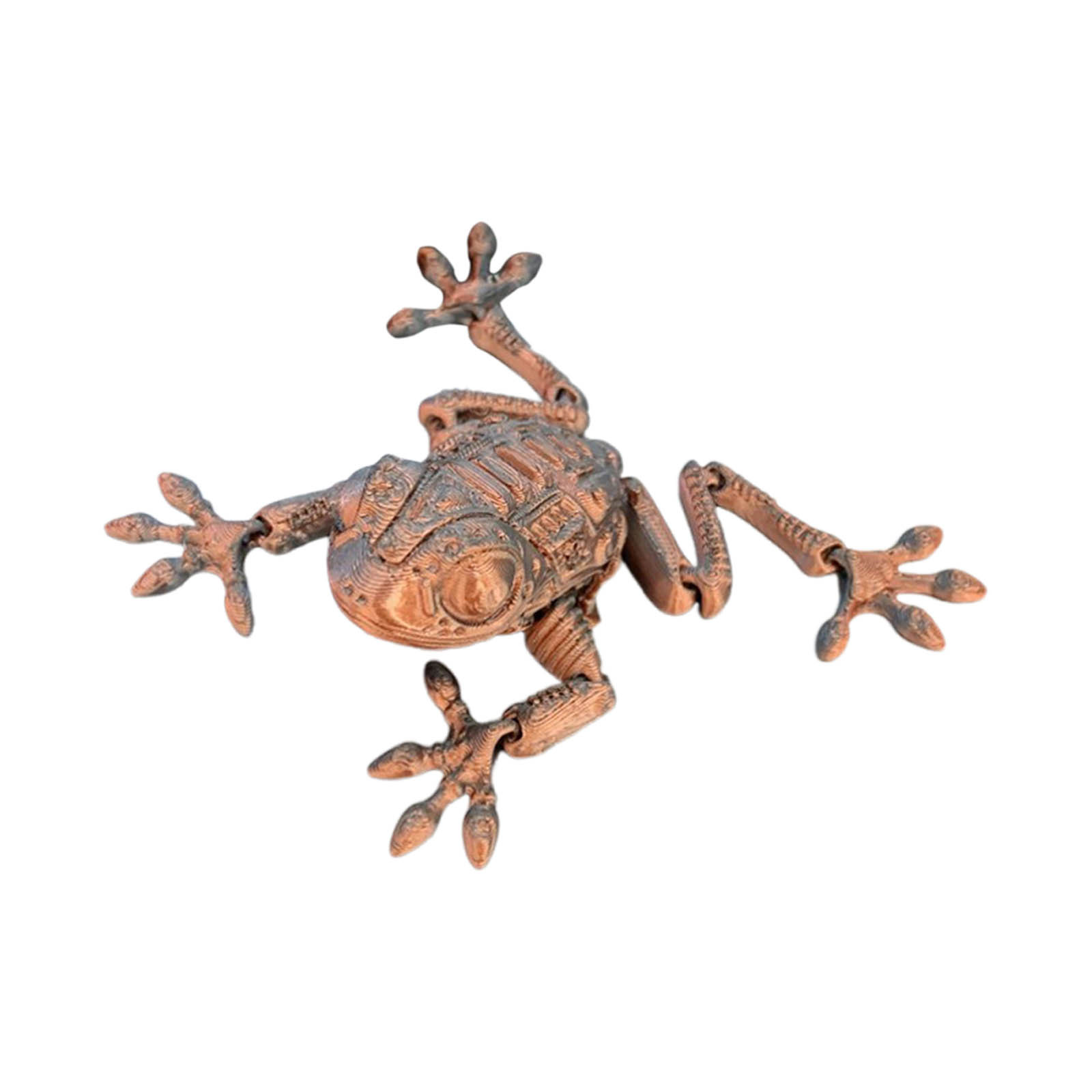3D Printed Model Frog,Flexible Frog Prince Statue,Joint Mobility,Home ...
