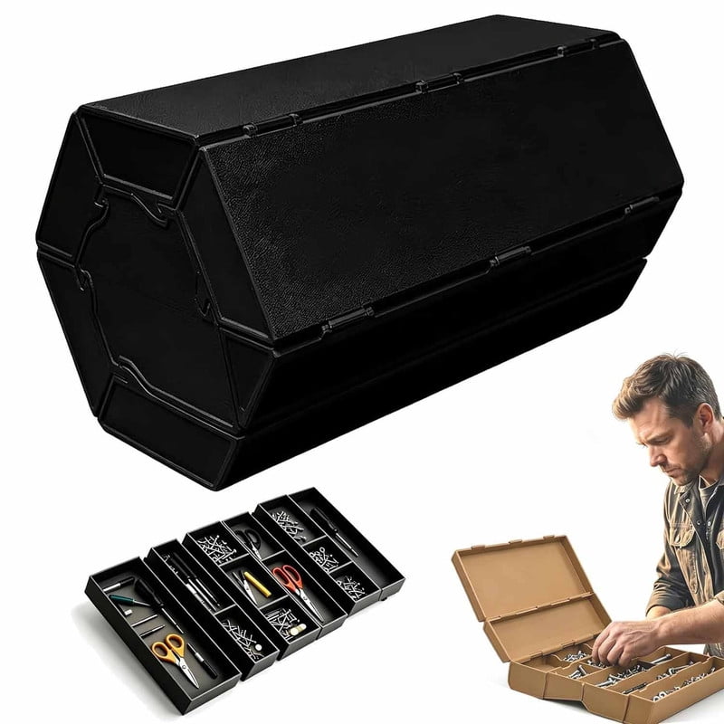 3D Printed Modular Storage Box – Stackable, Expandable Multi ...