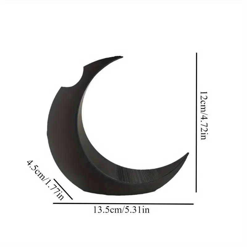 3D Printed Moon Shaped Vases, Living Room and Office Desktop Decorative ...
