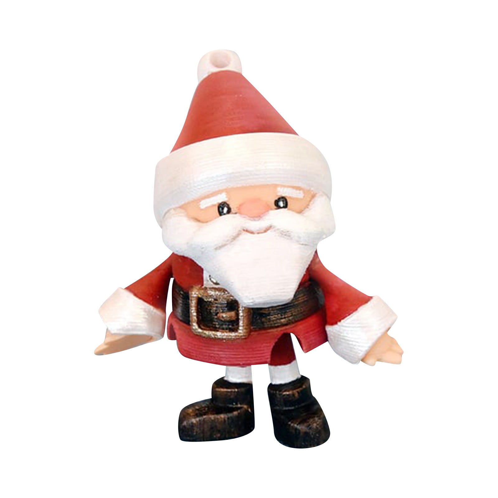 3D Printed Movable Christmas Doll Toy Ornament Model Movable Character ...