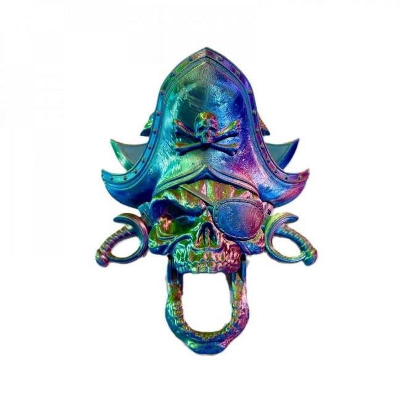 3D Printed Multi Color Pirate Skull Door Knocker - Walmart.com