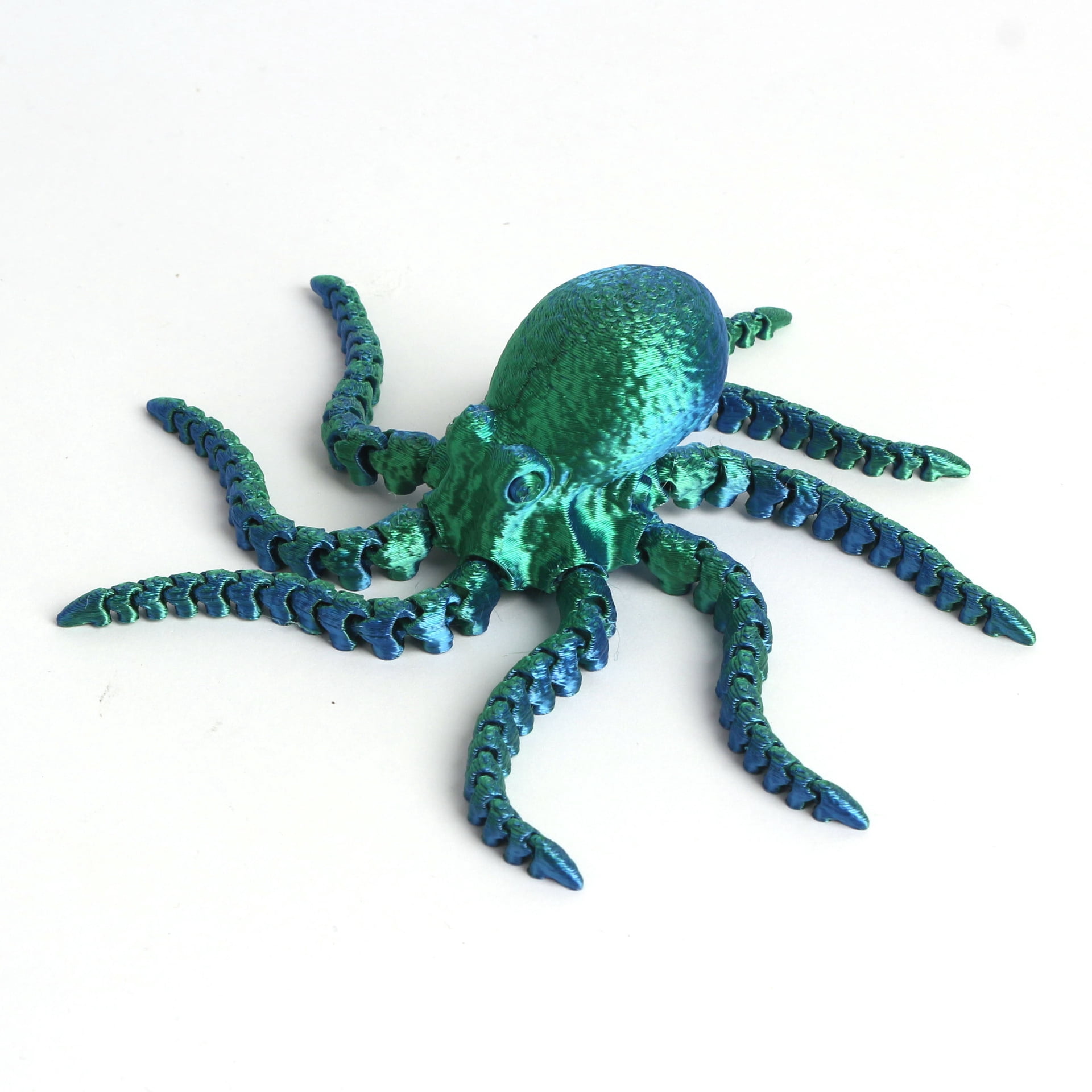 3D Printed Octopus - 9.8 inch Octopus Fidget Toy, Large Pearly ...