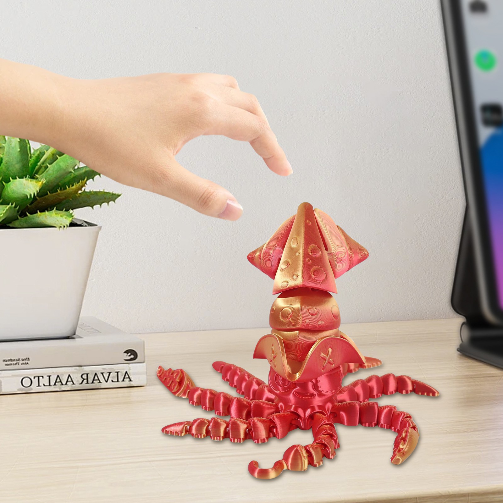 3D Printed Octopus, Fidget Toys, Best Gifts, 3D Printed Stuff, 3D ...