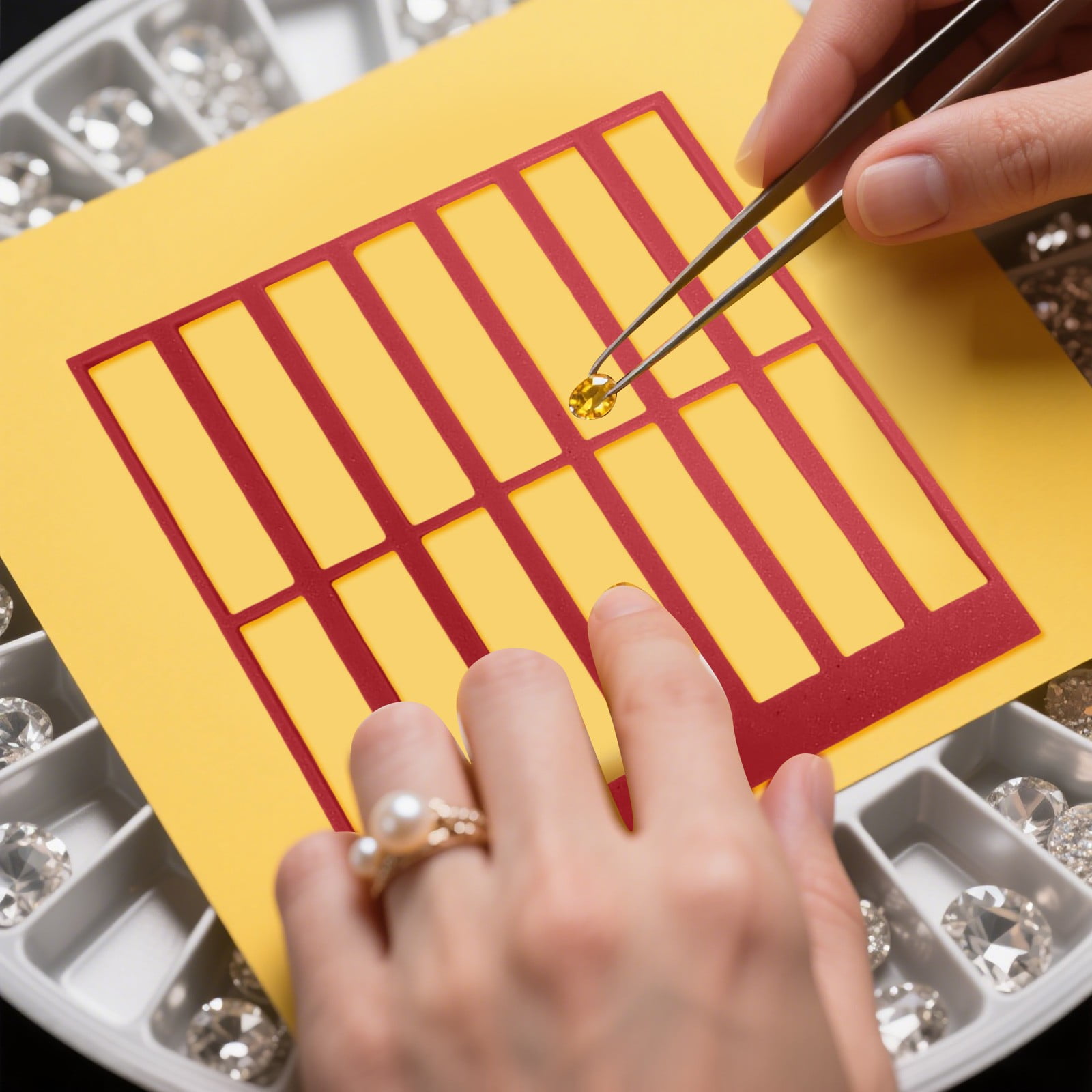 3D Printed Painting Ruler Grid Tool – Precision Measuring Tool for Art ...