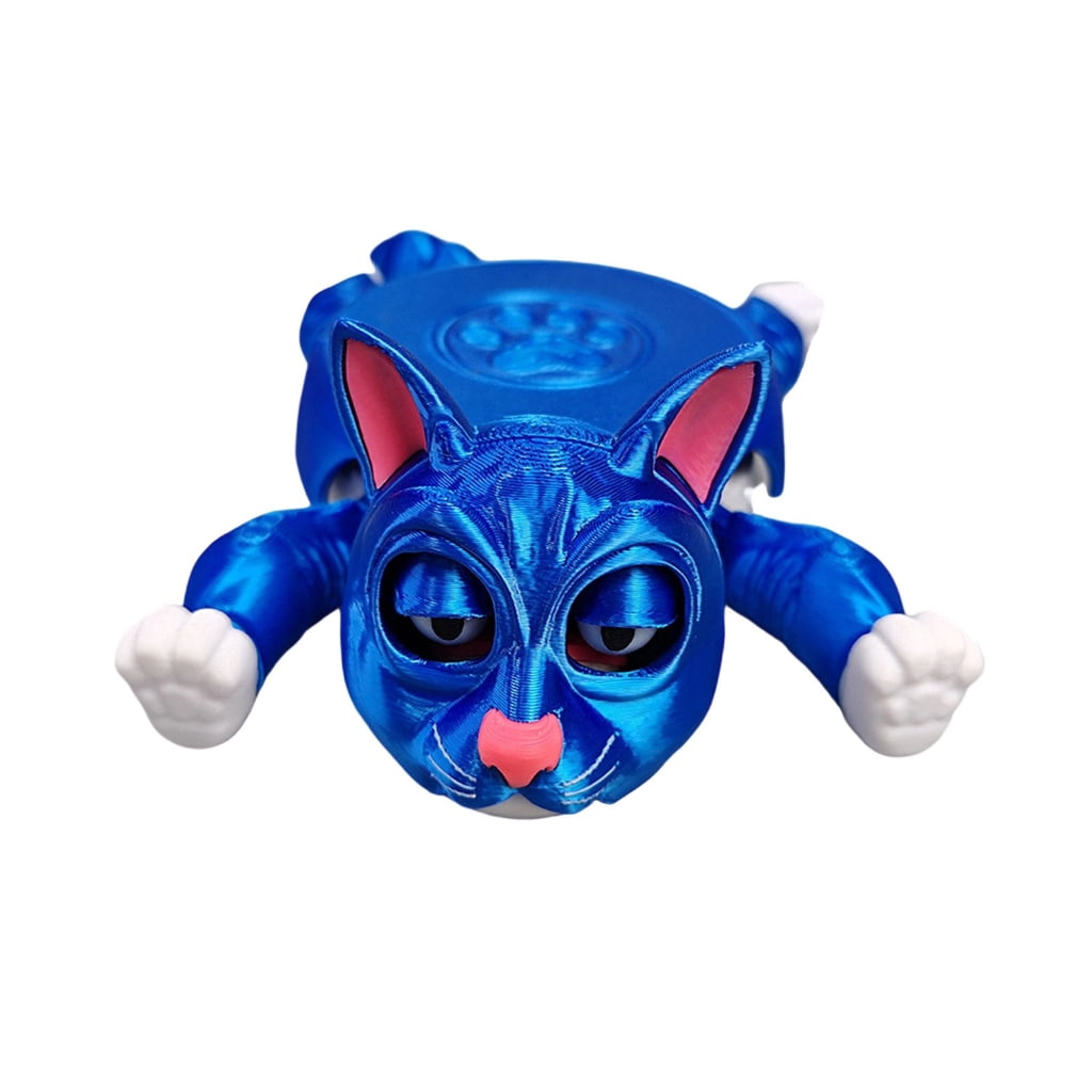 3D Printed Panicked Cats Shape Coaster Heat Resistant Cup Mat ...