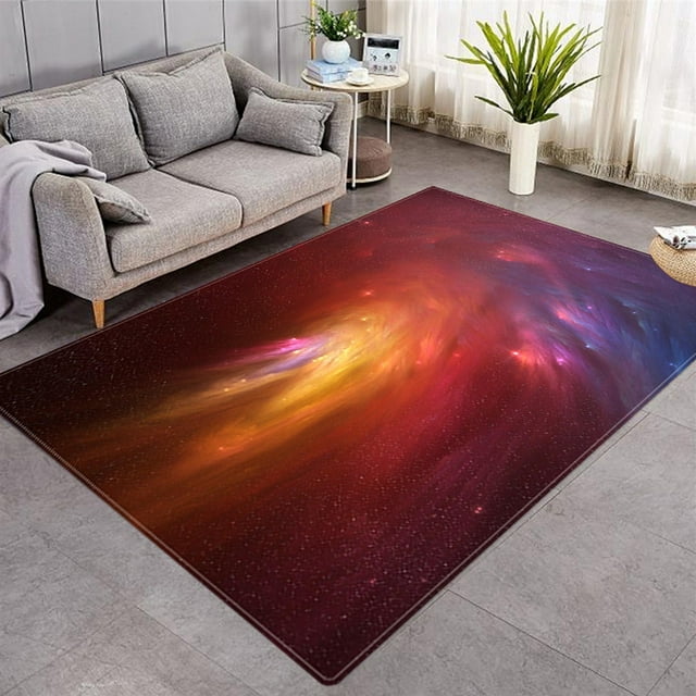 3D Printed Pattern Area Mat Colorful Carpet Modern Living Room Floor ...
