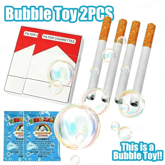 3D Printed Pipe Shape Bubble Blower Kit Plastic Bubble Toys with ...