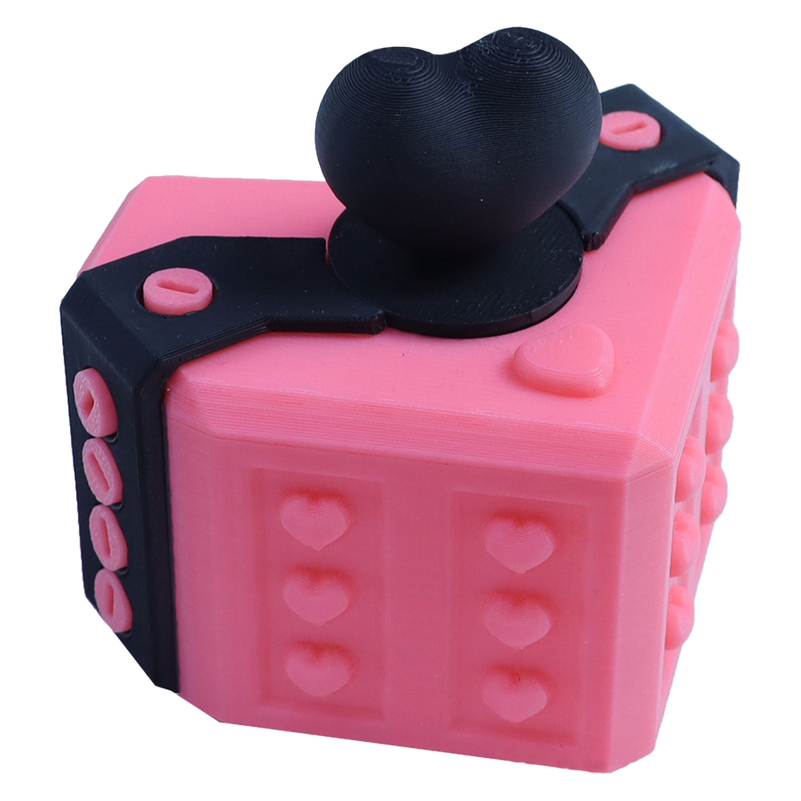 3D Printed Plastic Annoying Gift Box With Screws Large Funny Valentine ...