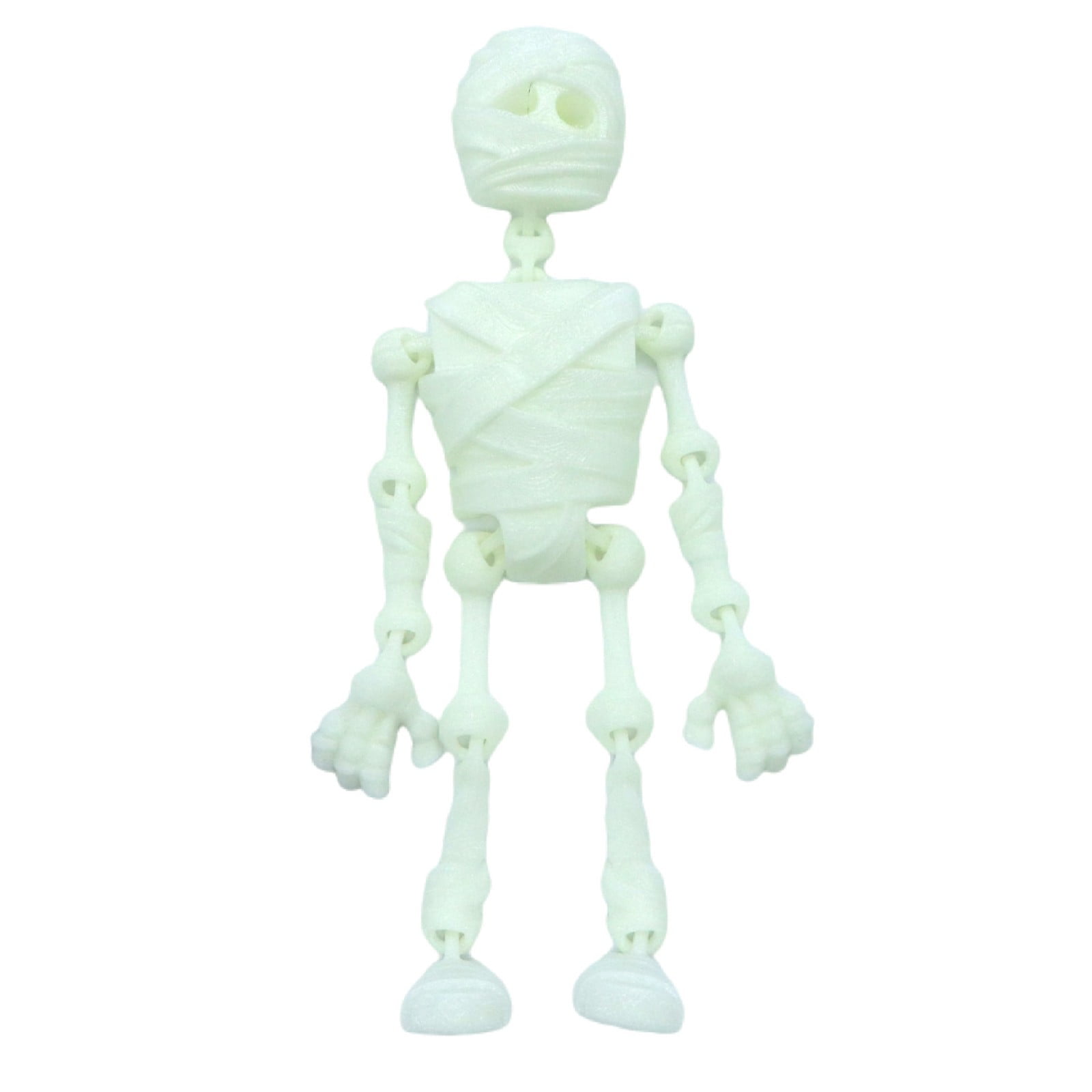 3D Printed Poseable Skeleton Figure with Magnetic Joints, Movable ...