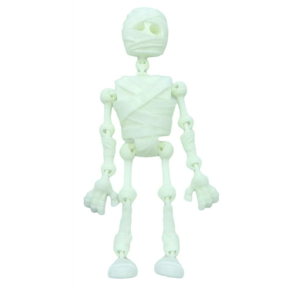 3D Printed Poseable Skeleton Figure with Magnetic Joints, Movable ...