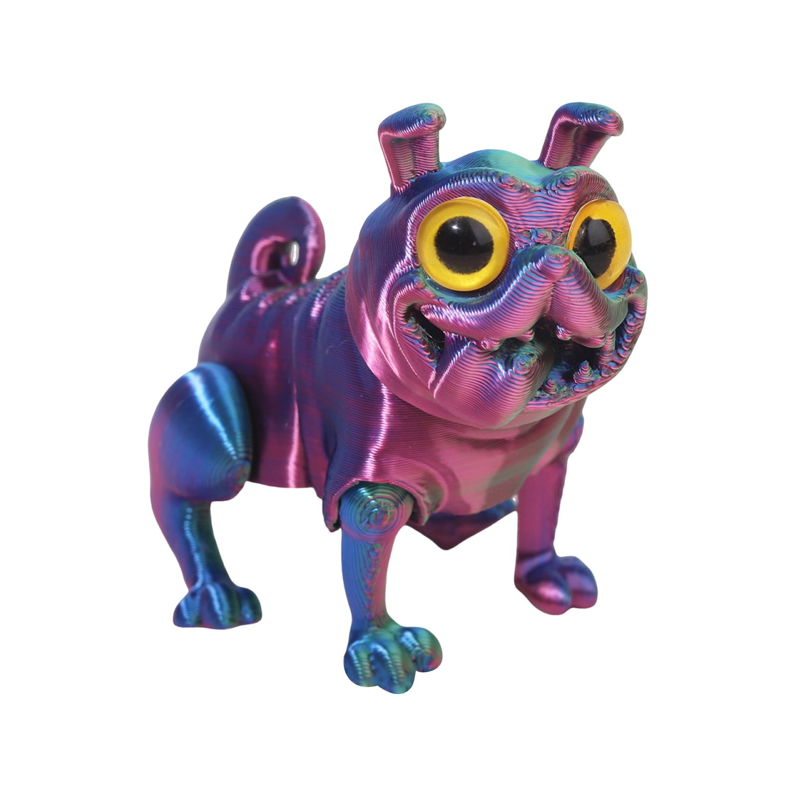 3D Printed Puppy Decorative 3D Printed French Bulldog Figurine ...
