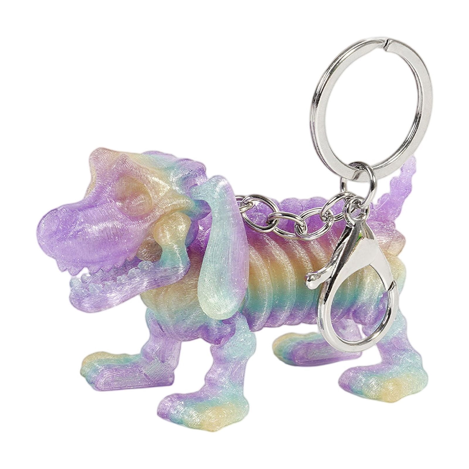 3D Printed Puppy Dog Keychain – 3D Cute Dog Design Backpack Charm ...