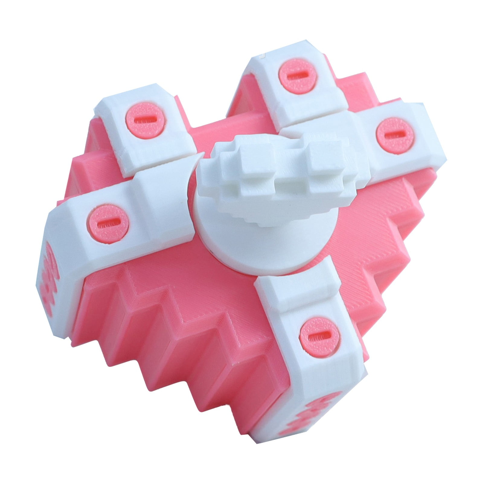 3D Printed Puzzle Gift Box with Hidden Key and Screws, Interactive ...