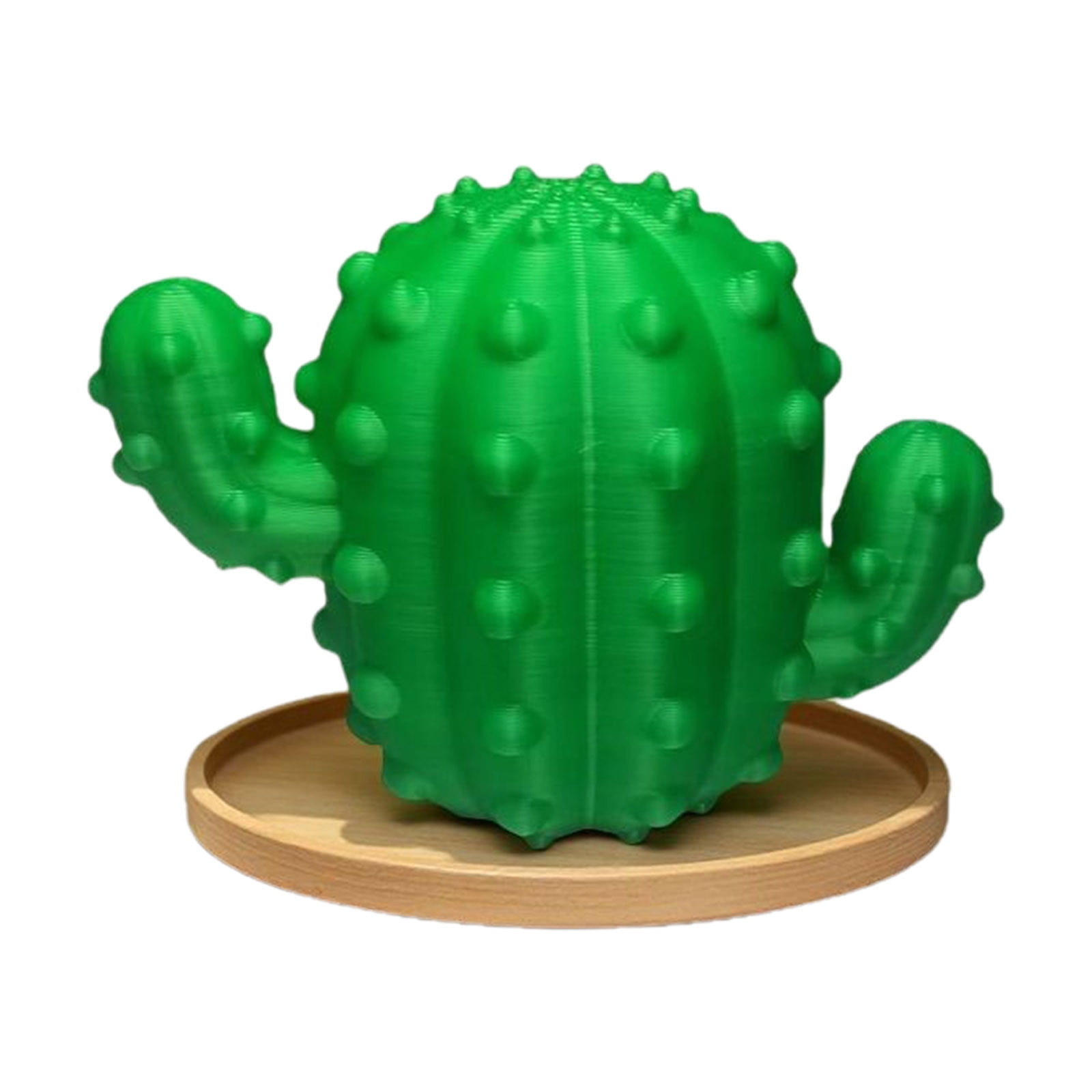 3D Printed Realistic Cactus Figurine | Lifelike Desk Ornament ...