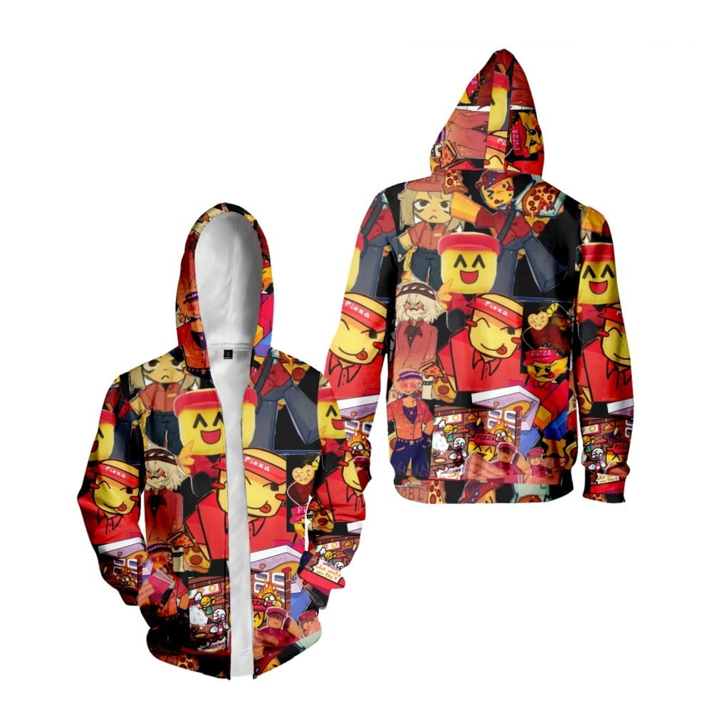3D Printed Roblox Forsaken Gubby Hooded Zip-Up Sweatshirt for Adults ...