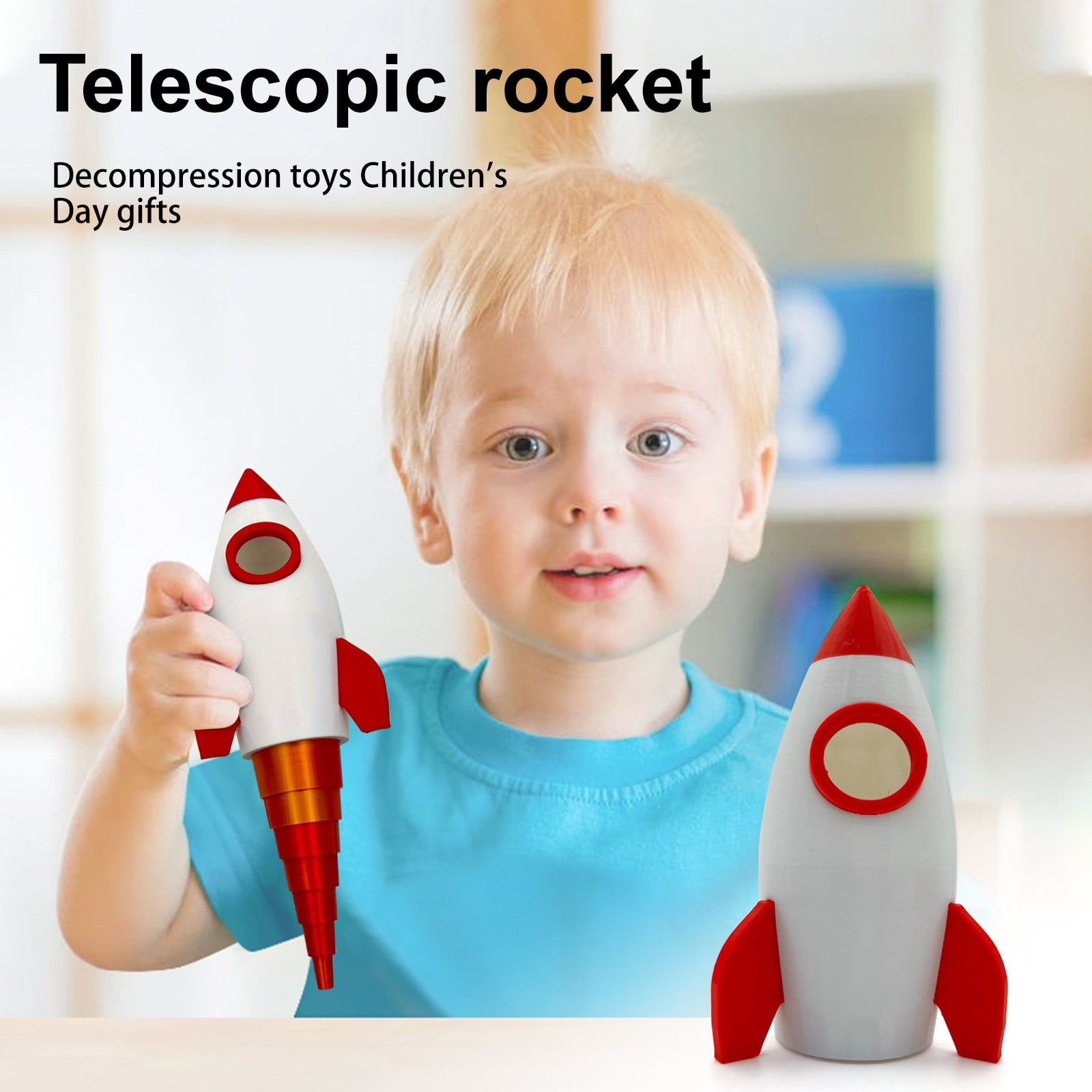 3D Printed Rocket Cheap and Durable Flexible Articulated Toys Rocket ...