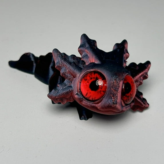 3D Printed Salamander Figures Animal Toys Multi-Joint Movable ...