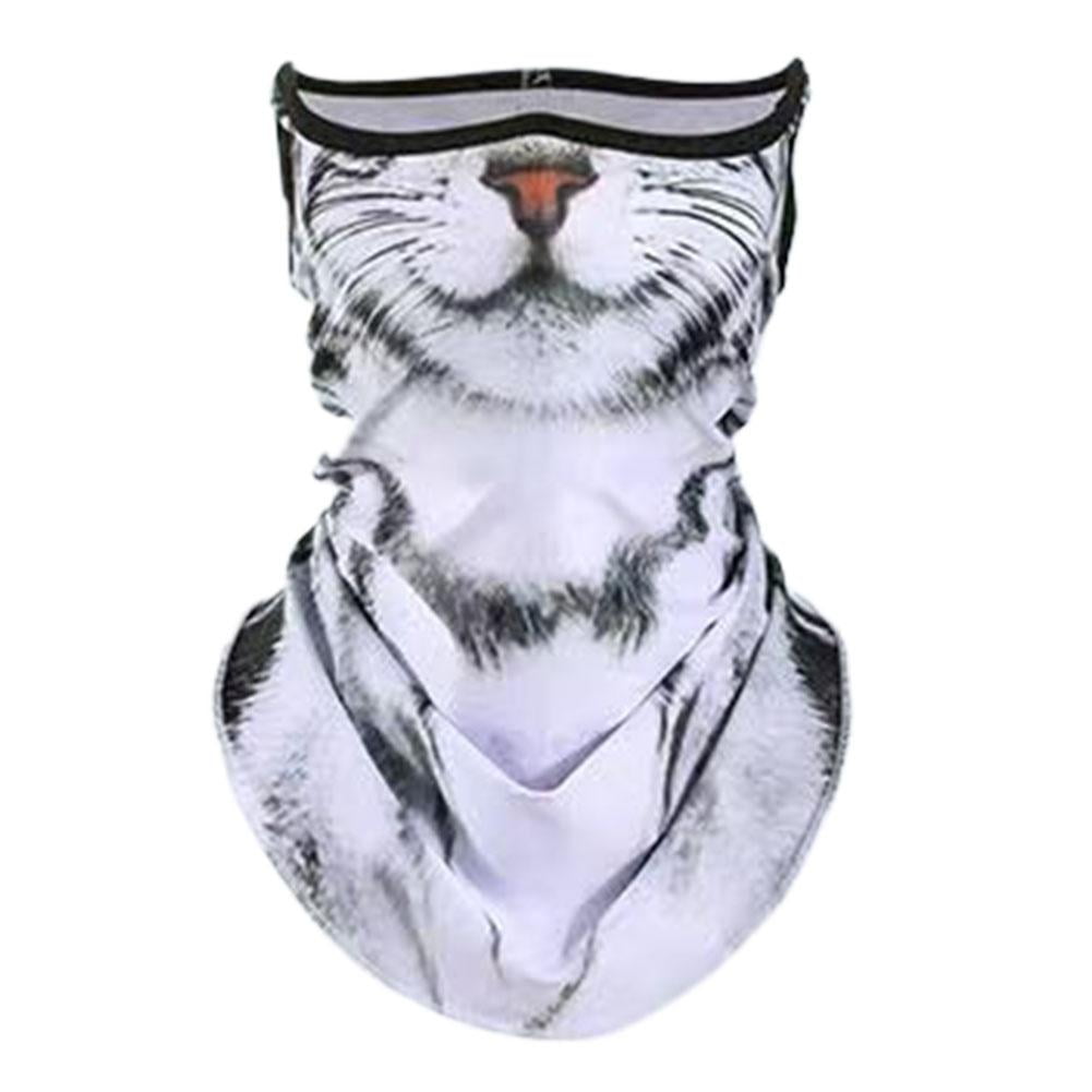 3D Printed Scarf Triangle Face Mask Hanging Ear Cycling Sports Hiking ...