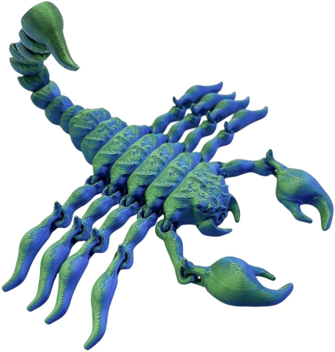 3D Printed Scorpion Action Figure Toy - 6.7'' Realistic Articulated ...