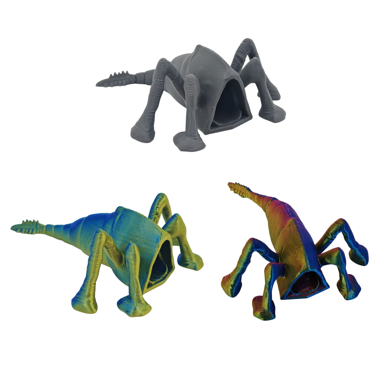 3D Printed Sea Monster, Printed Playing Ornaments, Funny Ocean Monster ...