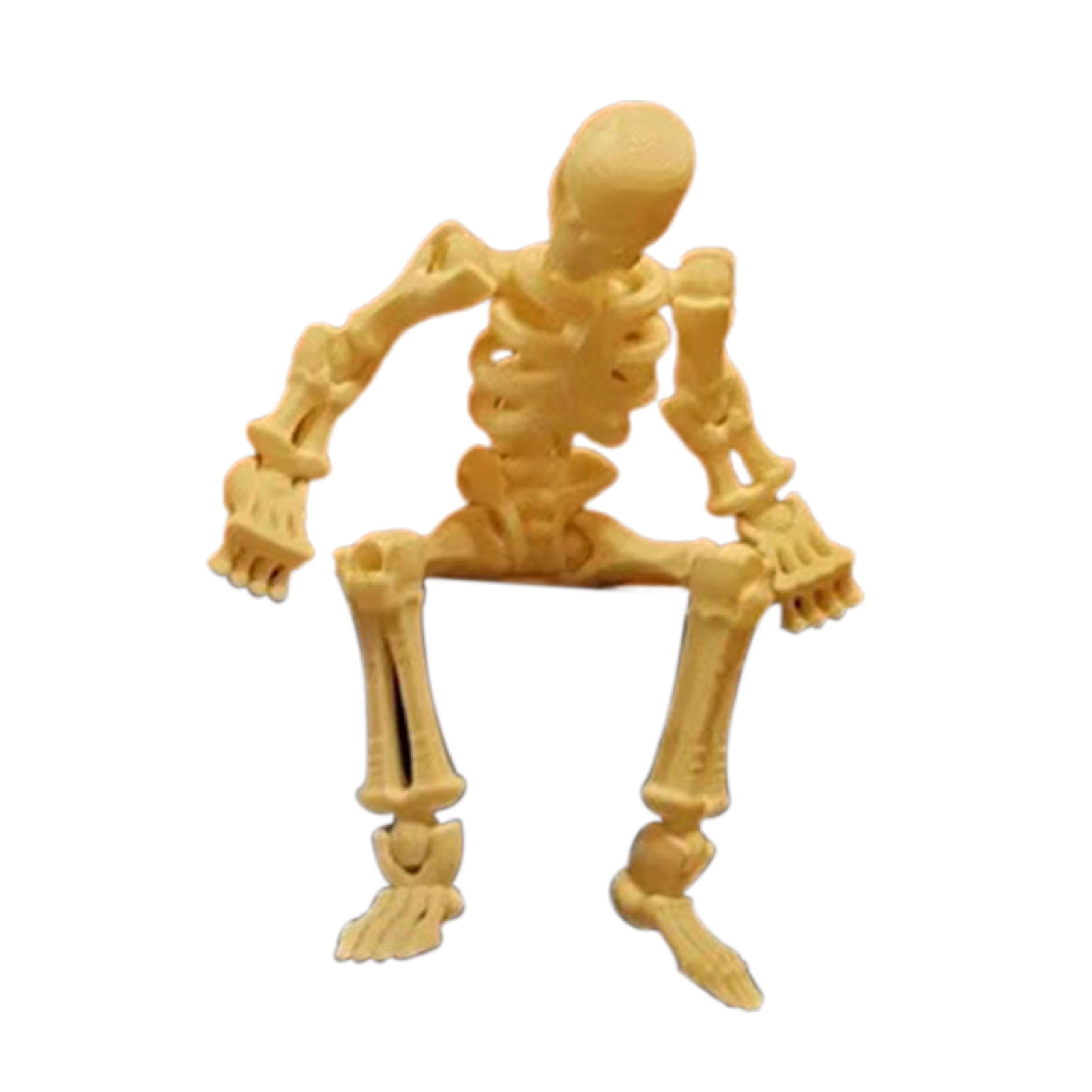 3D Printed Skeleton Action Figure Multi-jointed Movable Skeleton Model ...