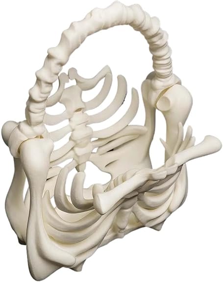 3D Printed Skeleton Bone Bag,Spooky Skeleton Hand Purse,Halloween ...