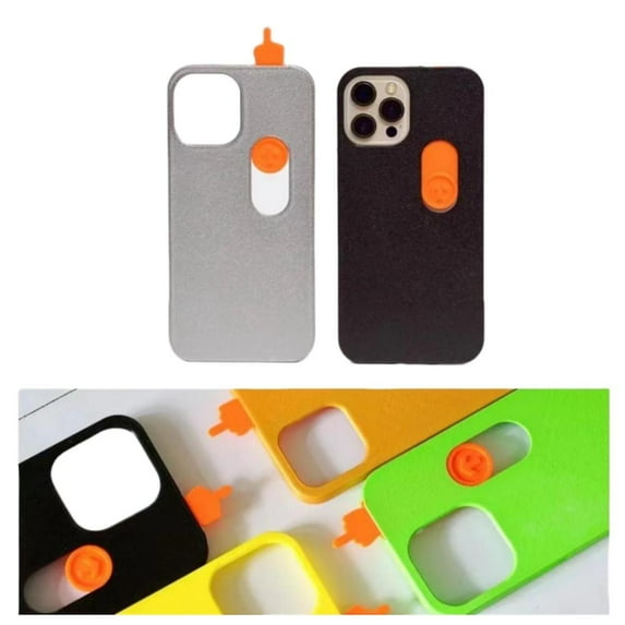 3D Printed Sliding Middle Finger Phone Case Toy Gesture Toy Model for ...