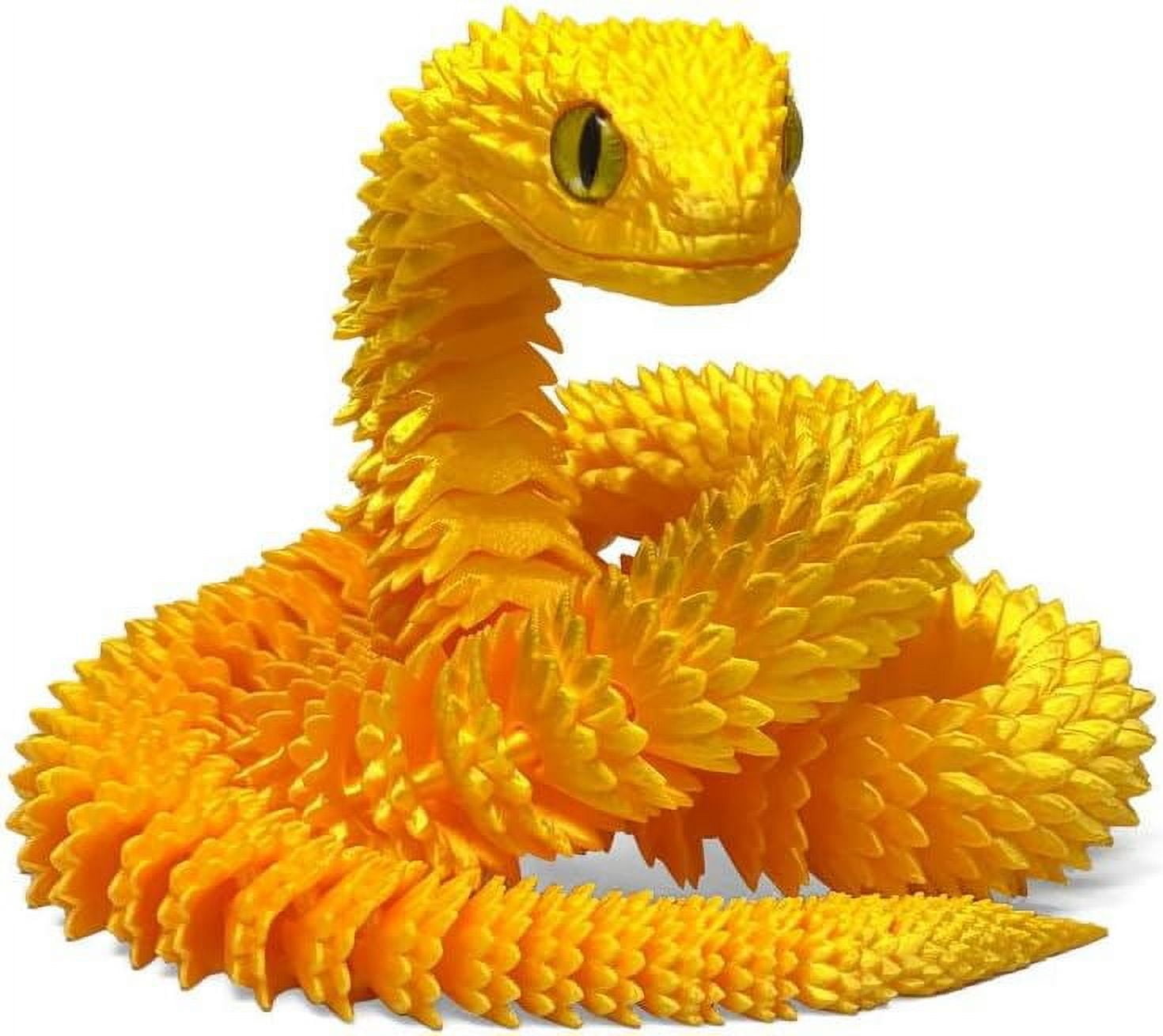 3D Printed Snake,3D Printed Animals, 24 Inch 3D Printed Fidget Toys ...