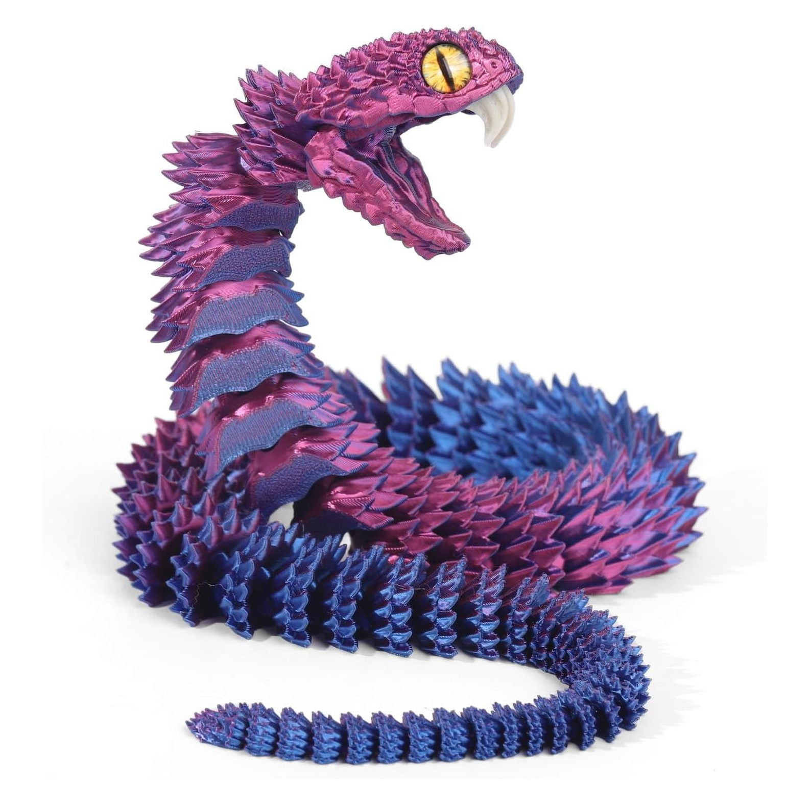 3D Printed Snake 3D Printed Animals 3D Printed Articulated Snake A ...