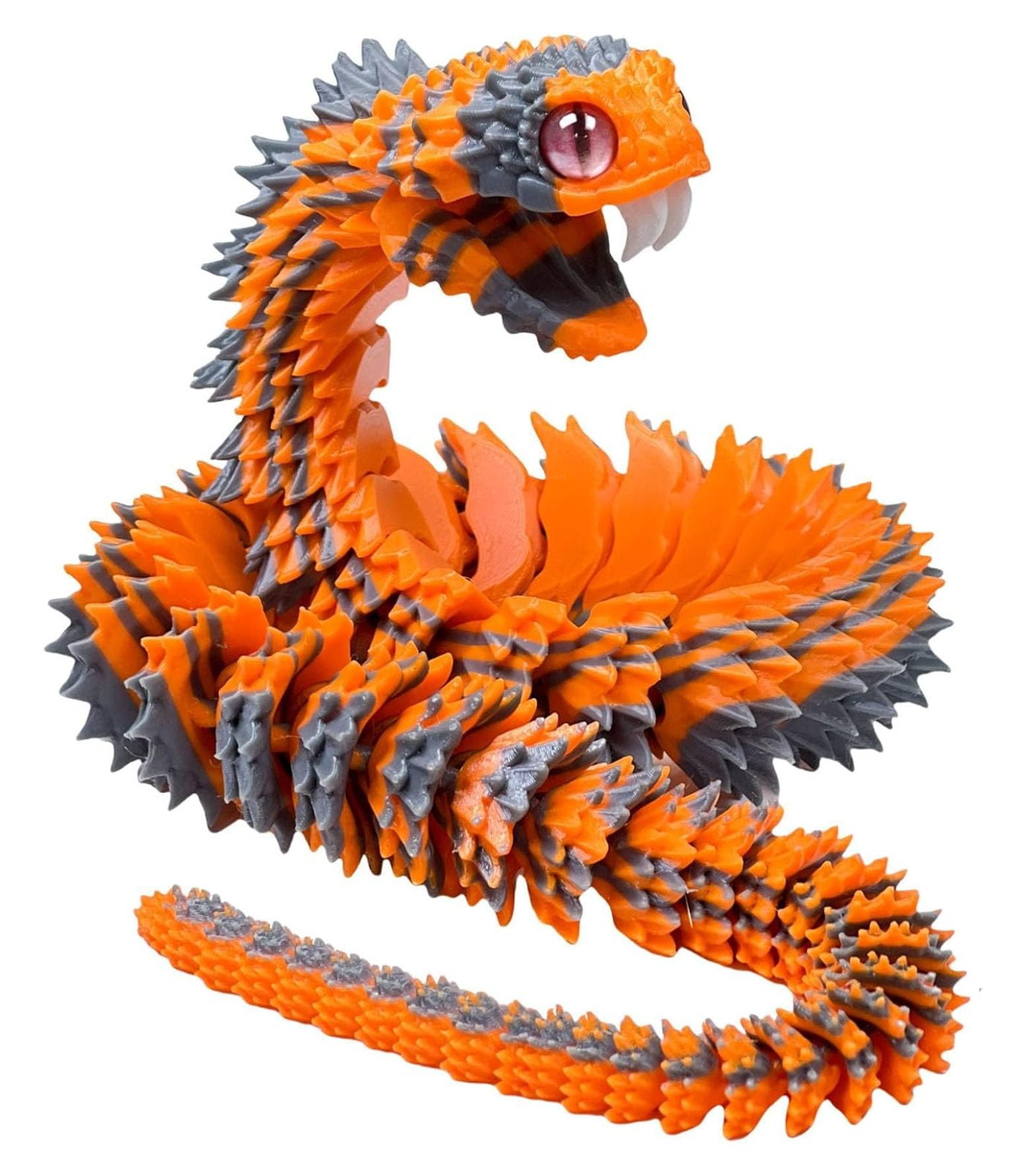3D Printed Snake 3D Printed Animals 3D Printed Articulated Snake A ...