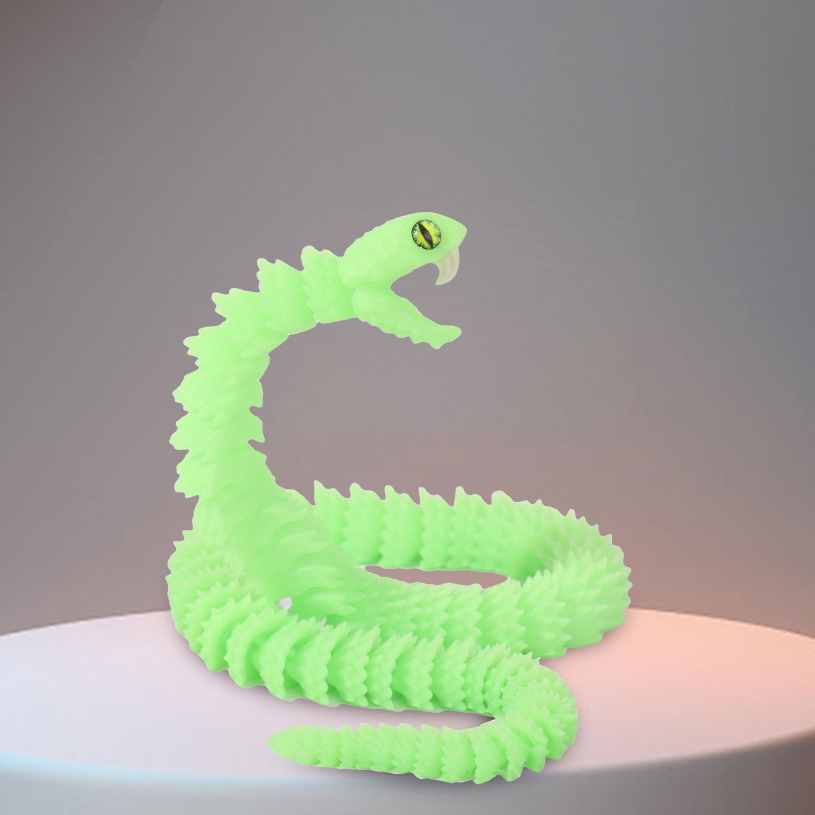 3D Printed Snake,3D Printed Fidget Animals Toys,Articulated Flexible ...