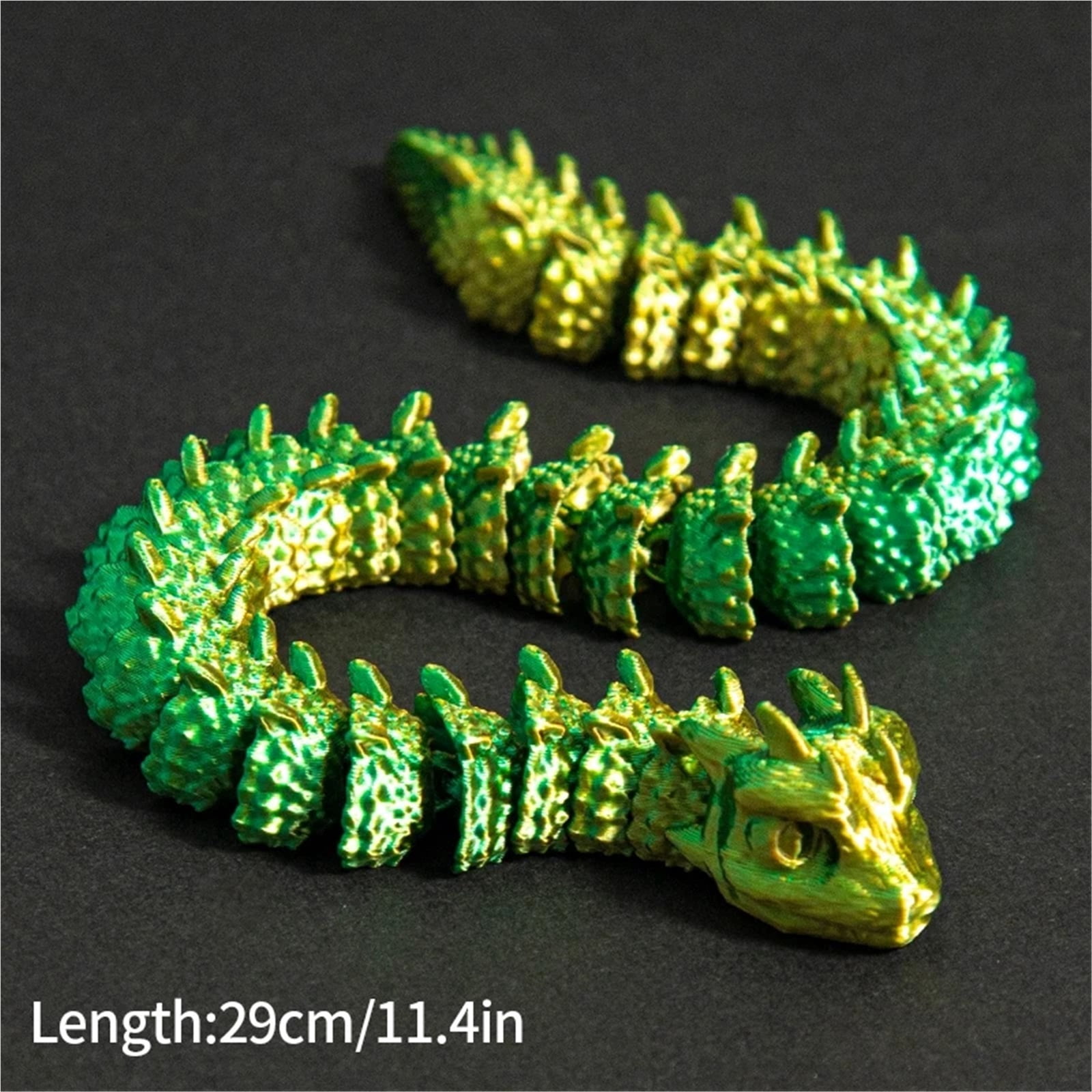 3D Printed Snake 3d Printed Figures Desk Accessories Printed Christmas ...