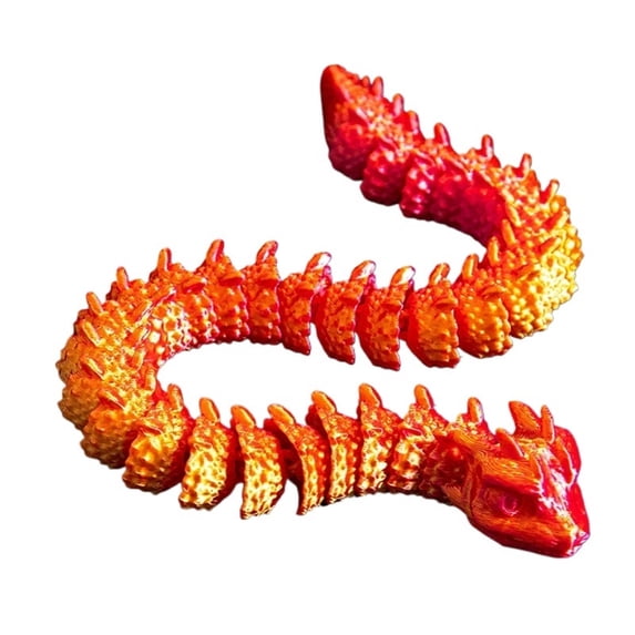3D Printed Snake 3d Printed Figures Desk Accessories Printed Christmas ...