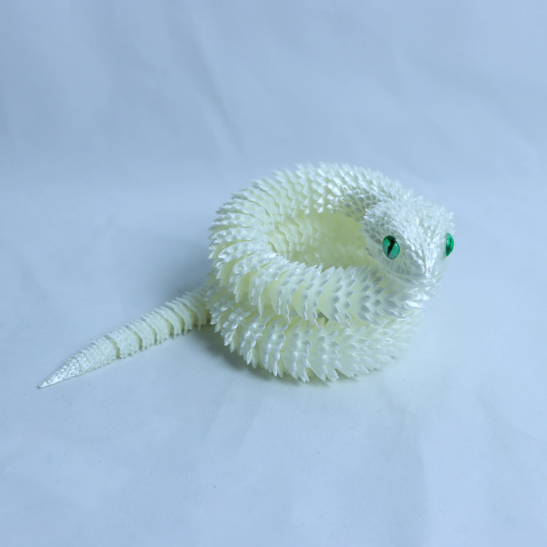 3D Printed Snake Animals Toys, Articulated Flexible 3D Printed Viper ...