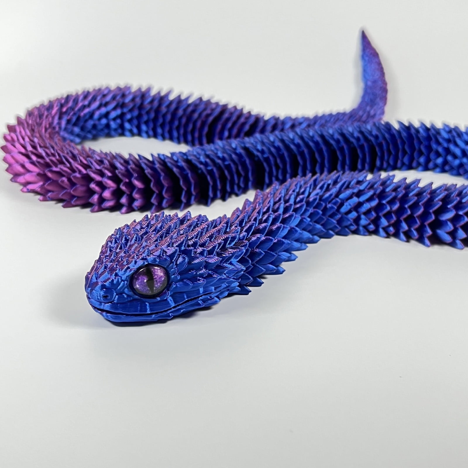 3D Printed Snake Animals Toys, Realistic Fake Snakes Toy, 3D Printed ...