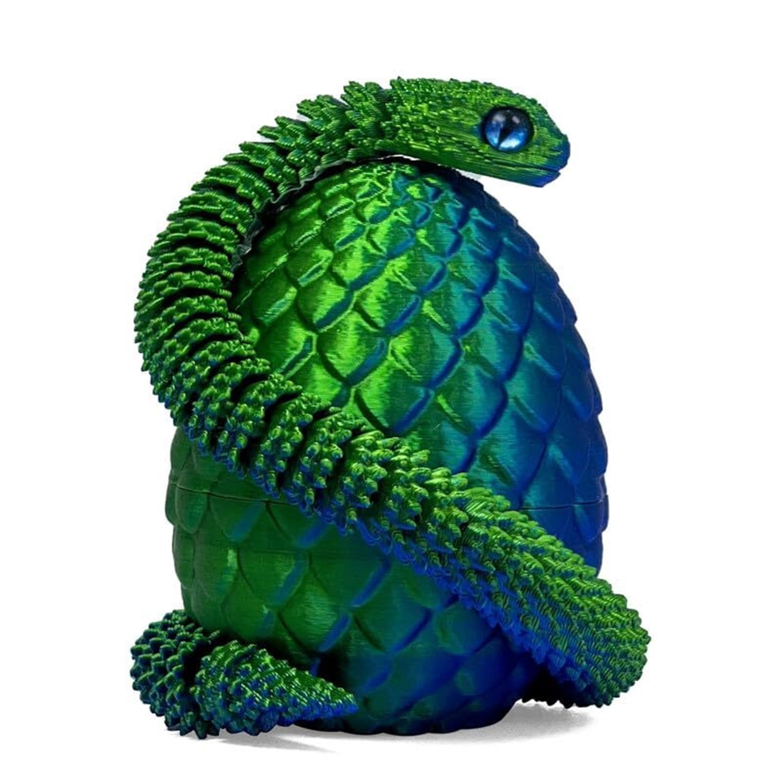 3D Printed Snake Eggs, Fascinating 3D Animals Snake, 3D Printed Animals ...