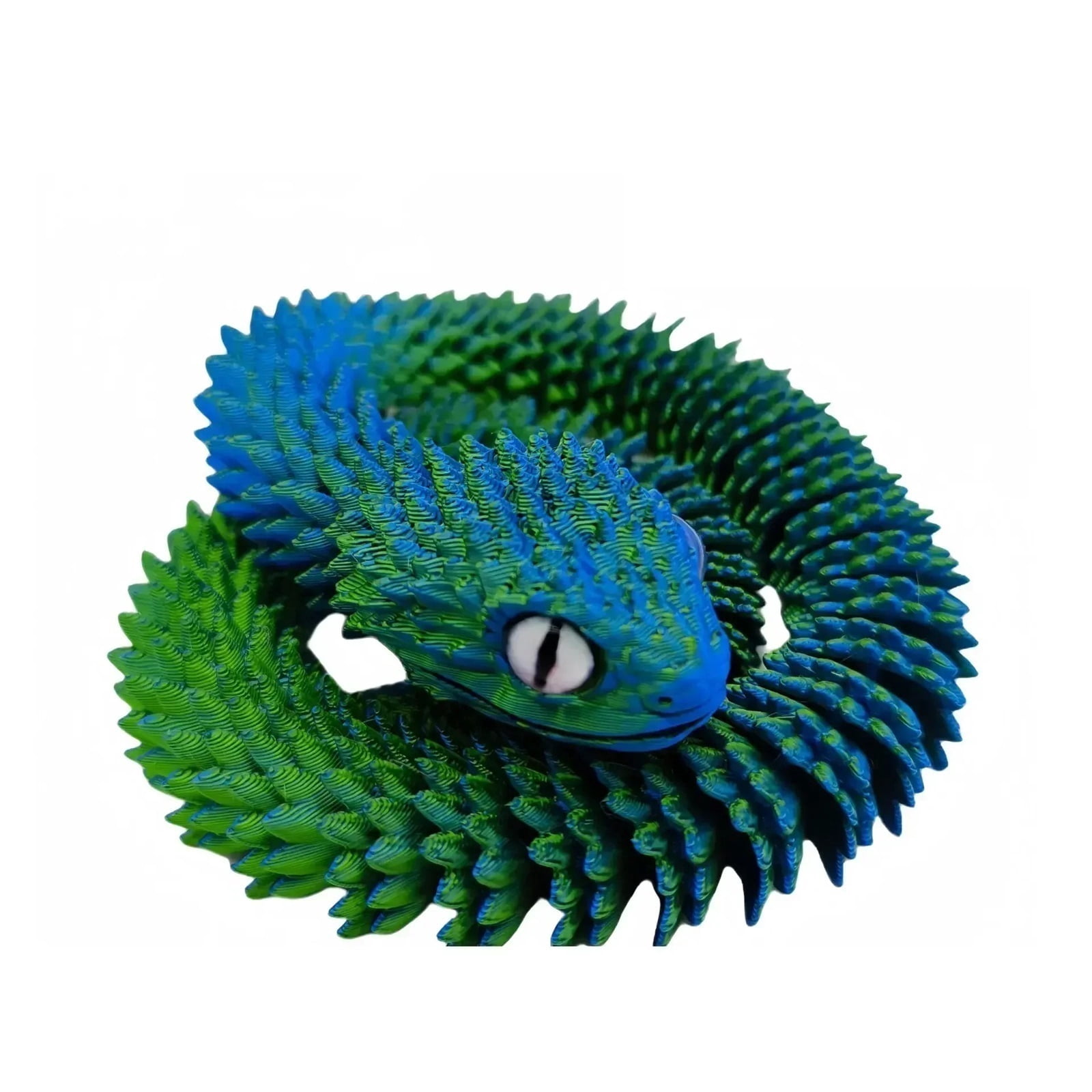 3D Printed Snake Movable Joint Simulation Snake Figurine Creative Home ...