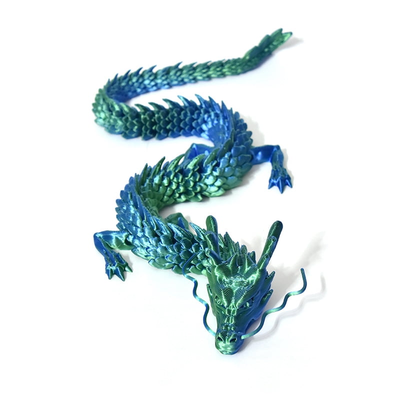 3D Printed Snake Movable Joint Simulation Snake Figurine Creative Home ...