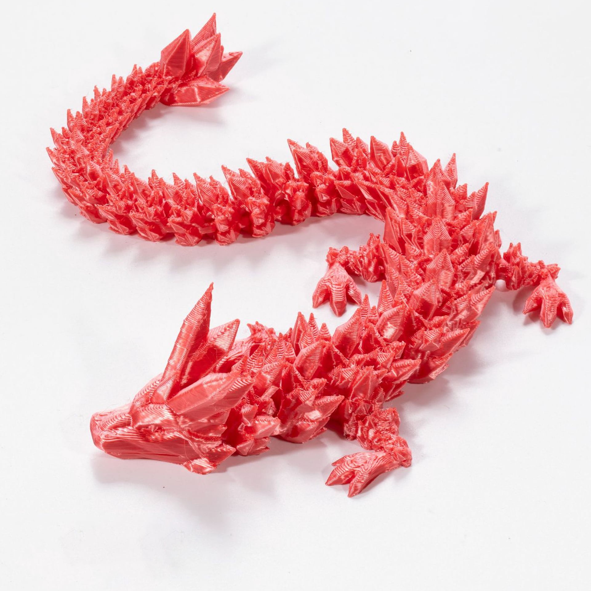 3D Printed Snake Movable Joint Simulation Snake Figurine Creative Home ...