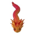 3D Printed Snake Rotatable Joints Figurines Home Office Desktop Crafts ...