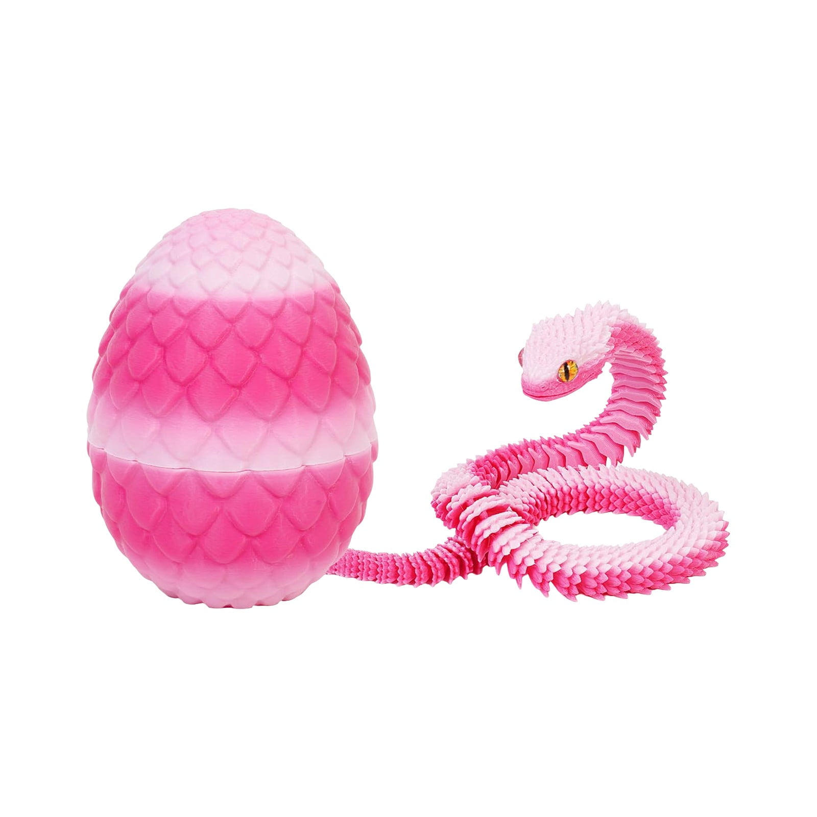 3D Printed Snake Set 3D Printed Snake Toys 3D Printed Snake Articulated ...