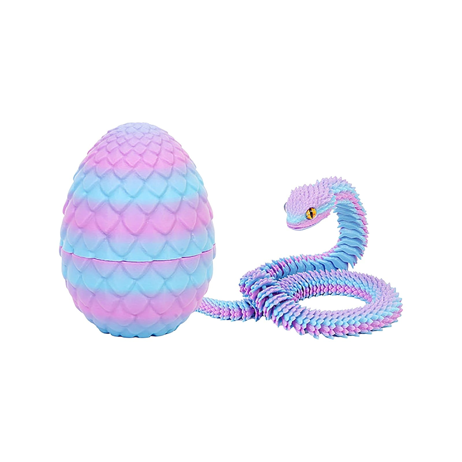 3D Printed Snake Set 3D Printed Snake Toys 3D Printed Snake Articulated ...