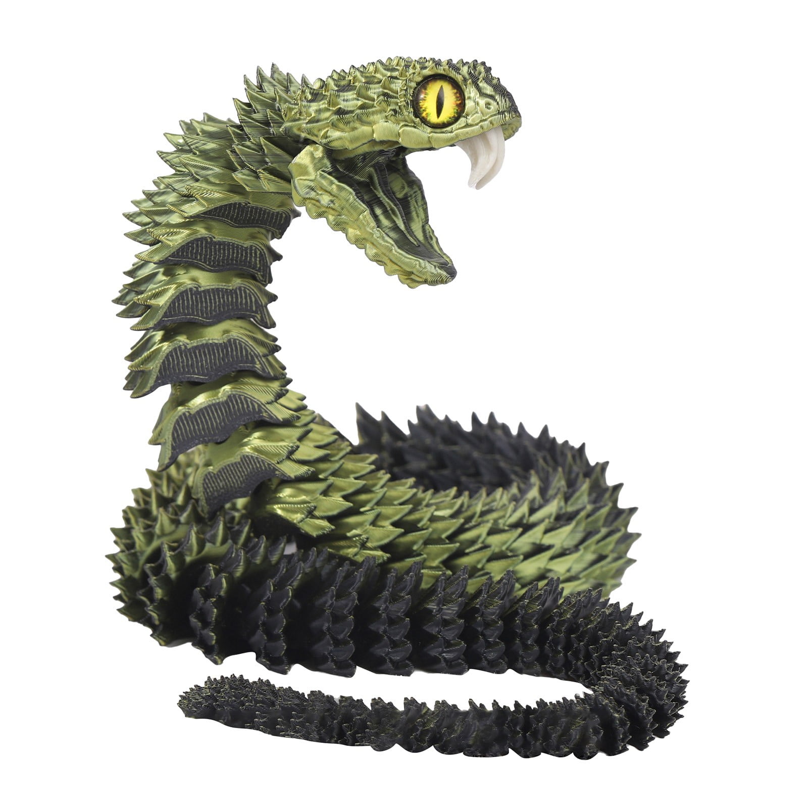 3D Printed Snake Toys 3D Printed Animals Set 3D Printed Snake Toys ...
